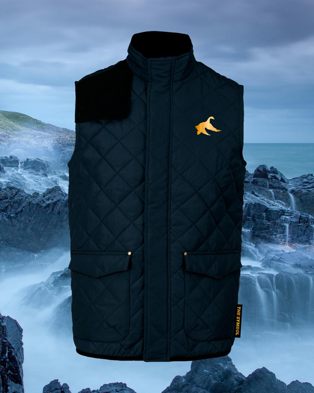 Drakesboutique - THE SYMBOL Heritage Bodywarmer Navy
